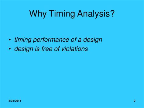 PPT Timing Analysis PowerPoint Presentation Free Download ID 482036