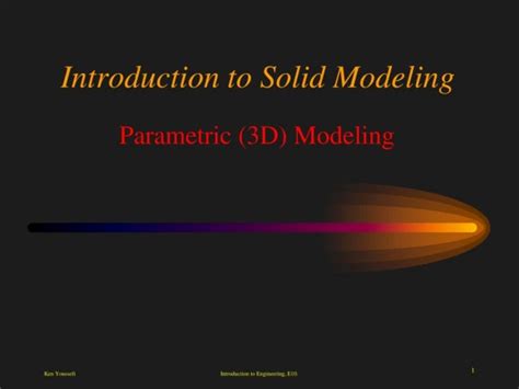 PPT Solid Modeling PowerPoint Presentation Free Download ID