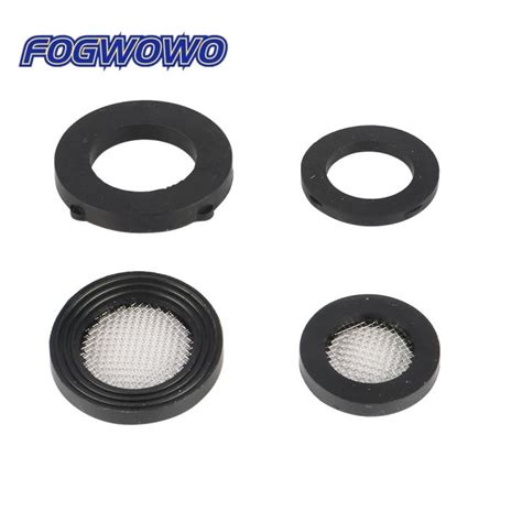 O Ring Seal Hose Gasket Flat Rubber Washer With Filter Mesh Net For Faucet Grommet