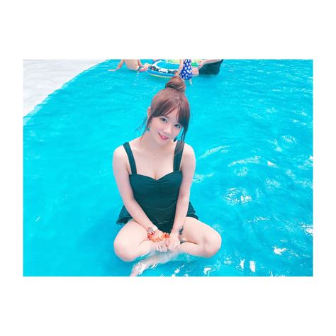 畠中清羅 さんのインスタグラム写真 畠中清羅 Instagram 「今年の水着はワンピースでした👙♡♡ でも背中も空いてるしかわゆい😘