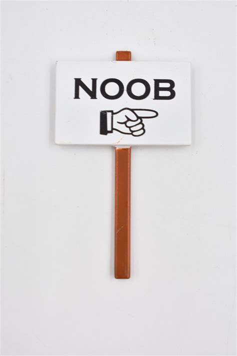 Roblox Noob Sign Ebay