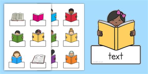 Free Editable Book Labels Literacy Primary Classes