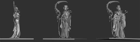 女巫模型 角色人物生物 作品模型 Cg模型网