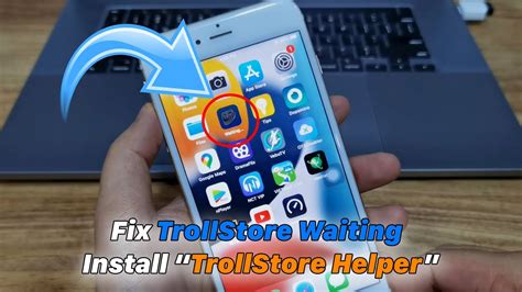 How To Fix TrollStore Waiting Install TrollStore Helper YouTube