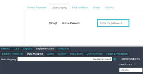 UI Element PasswordField