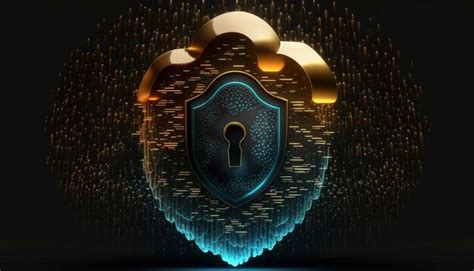 Premium Photo Cyber Security Data Protective And Lock Cloud Computing