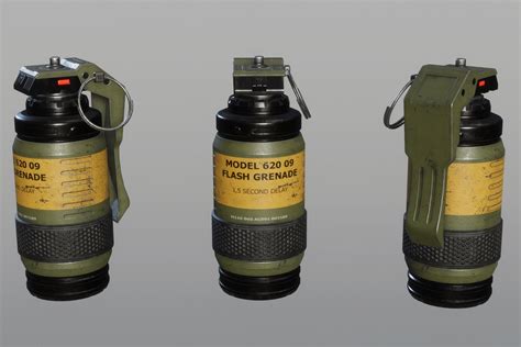Sci Fi Grenade B 3d Weapons Unity Asset Store