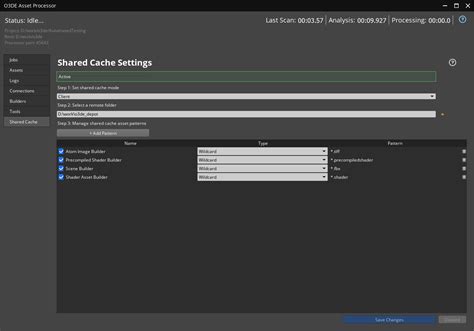 Asset Cache Server Open 3D Engine