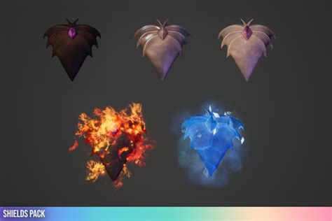 Shield With Vfx Pack Vol 1 300 Variations