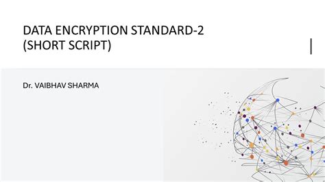 Data Standard Encryption 2 Short Script Youtube