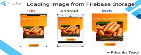 Loading Image From Firebase Storage In Flutter App Android Ios And Web By Priyanka Tyagi