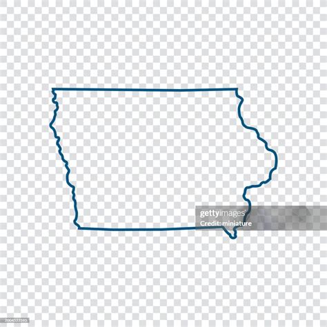 Iowa Map High Res Vector Graphic Getty Images