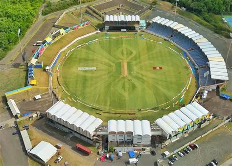 Daren Sammy Cricket Stadium Pitch Report Records Stats Boundary Length