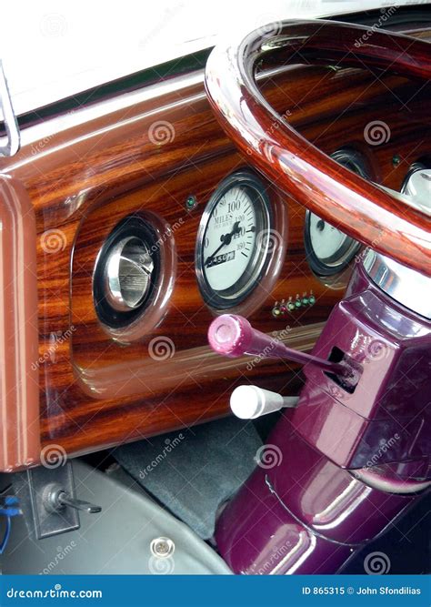 Classic Controls Stock Image Image Of Auto Lights Ford 865315