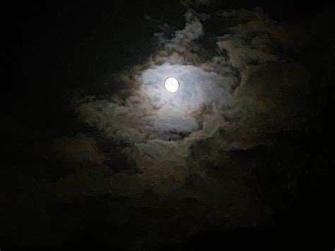 Moon And Clouds By Alexisalexandria On Deviantart