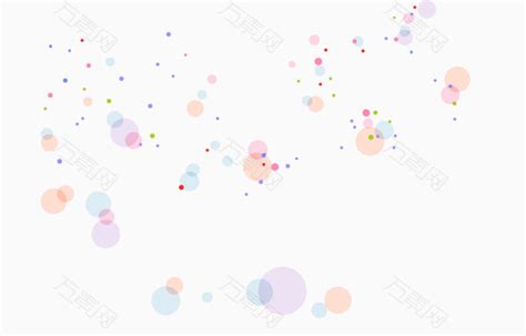矢量彩色小球png元素素材图片下载 万素网
