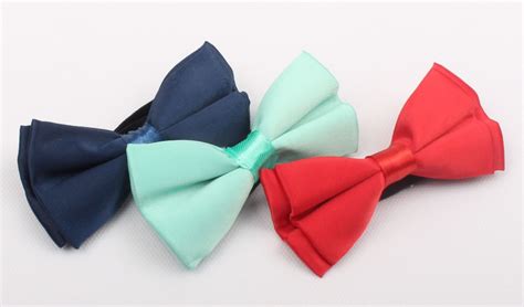 پاپیون ساتن رنگی