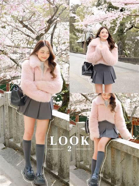 แชร์ไอเดียแต่งตัวไปเที่ยวญี่ปุ่น ฉบับไปดูน้องซากุระที่ฟุกุโอกะ🌸🇯🇵🤍