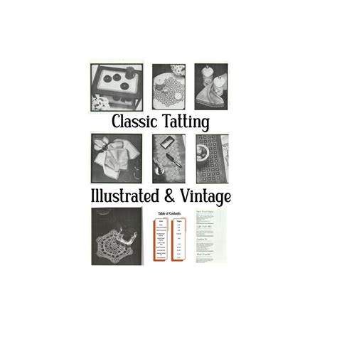 Elegant Tatting Patterns Variety Of Vintage Designs Pdf Format Cotton Lace Instant Download