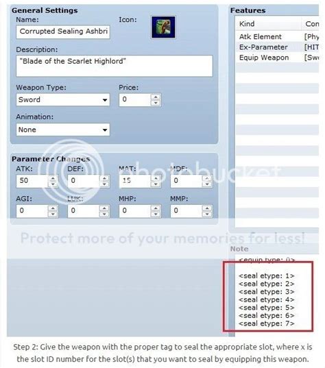 Tutorial 姫himes Core Equip Slots Rpg Maker Forums