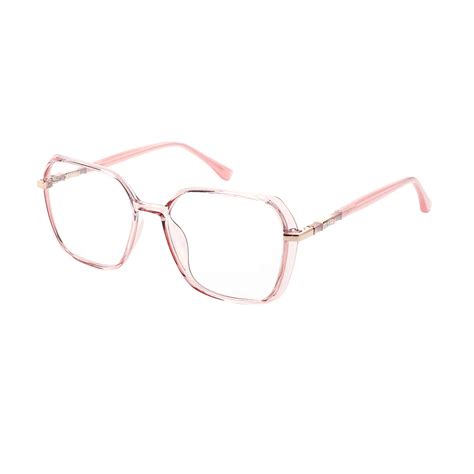 Jillian Square Pink Glasses For Women Efe