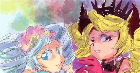 少女 オトカドール 魔王ルシ子and大天使ミカ子 双子 遊機蛇 鬼久のイラスト Pixiv