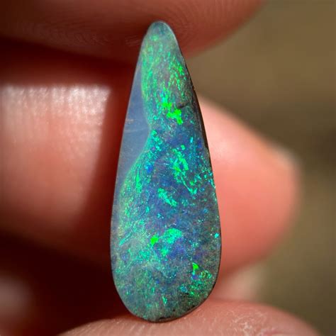 Australian Boulder Opal Miners And Cutter Signature Opal