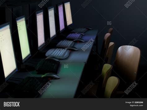 Computer Classroom Image And Photo Free Trial Bigstock