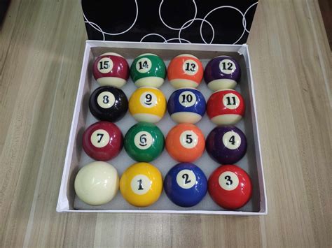 Standard Billard Set Balls Lazada Ph