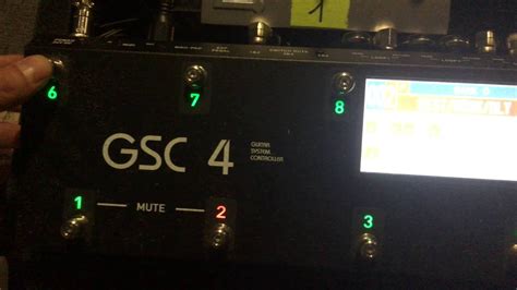 G Lab Gsc 4 Taptempo Programming With Eventide H9 Youtube