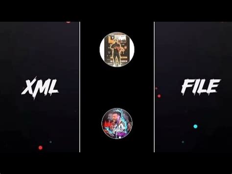 COLLAB XML FILE NEW TREND XML FILE ALIGHT MOTION PRESET XML