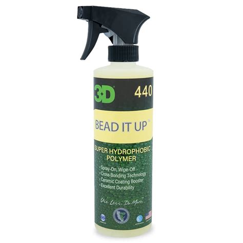 3d Bead It Up Ceramic Coating Booster Spray Super Hydrophobic