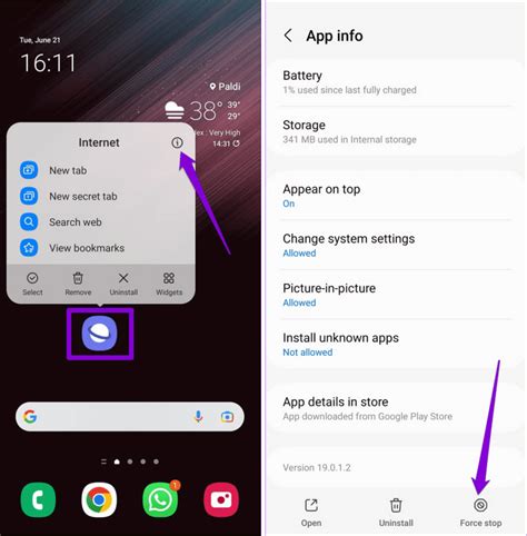 Samsung Internet Keeps Stopping Crashing Ways To Fix
