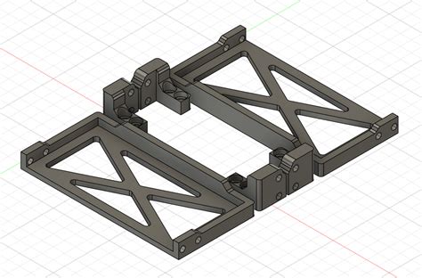 D Printed Brackets For The Level Techs X Pc X Monitor Kvm