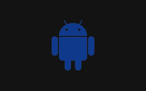 Blue Android Robot Wallpapers Wallpaper Cave