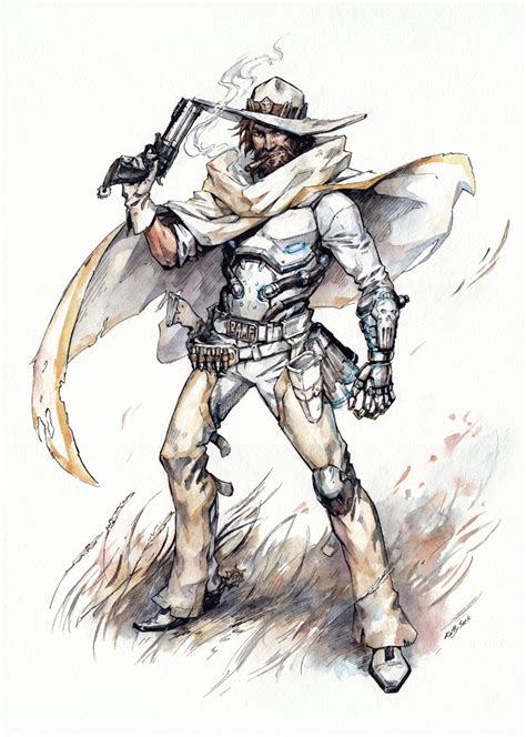 Commission Overwatch Fanart McCree By Kutty Sark On DeviantArt