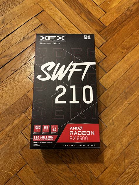 Xfx Radeon Rx6600 Gaming Swft 8gb Gddr6 Gdańsk Śródmieście • Olx Pl