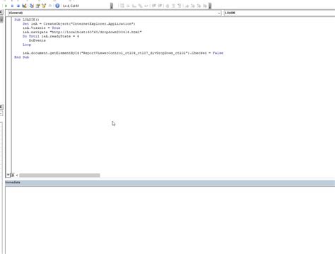 Html Microsoft Excel Ie Automation Selecting An Item From A Drop