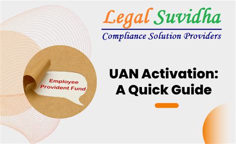 Uan Activation A Quick Guide Legal Suvidha Providers