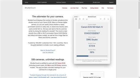 How To Check Your Cameras Shutter Count PetaPixel