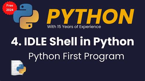 what is python idle and how to use the idle shell youtube