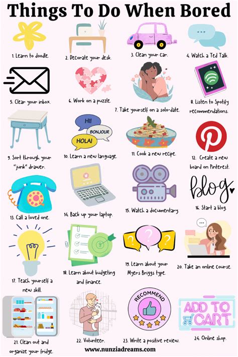 47 Productive Things To Do When You Re Bored Artofit