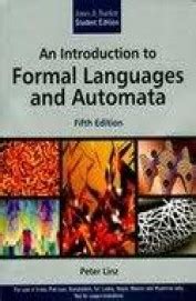 Buy An Introduction To Formal Languages Automata Book Peter Linz