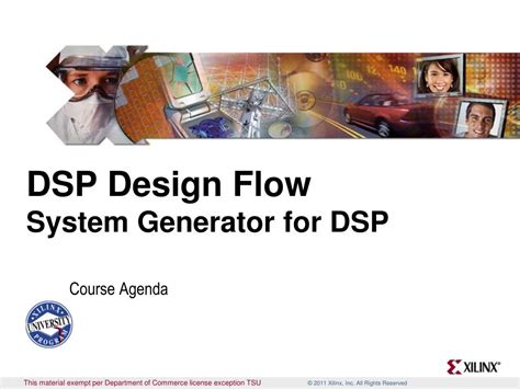 PPT DSP Design Flow System Generator For DSP PowerPoint Presentation ID