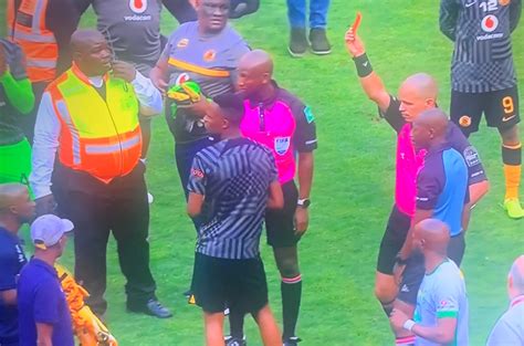 Kaizer Chiefs Confirm Belated Red Card On Monday Morning