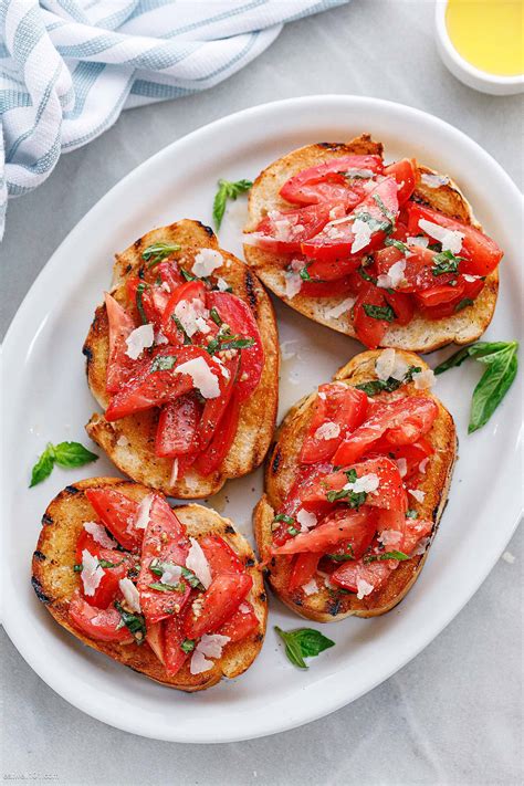 Easy Tomato Bruschetta Recipe How To Make Bruschetta — Eatwell101