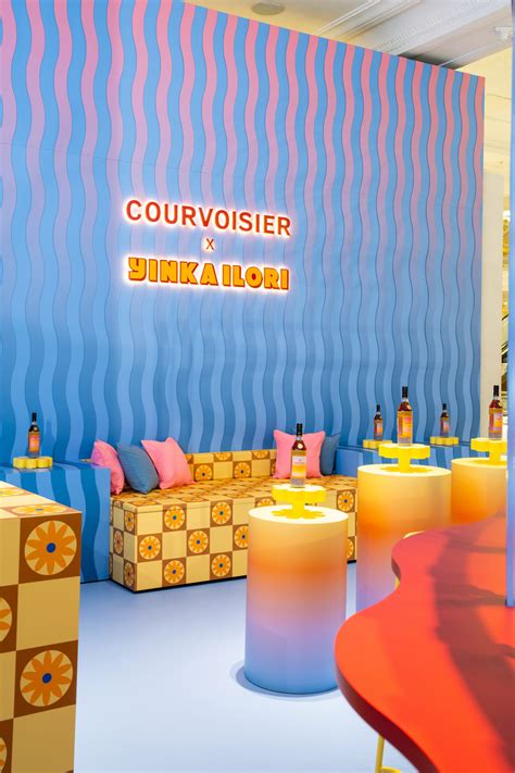 Yinka Ilori Imbues Courvoisier Bar With Natural Beauty Of Cognac Region