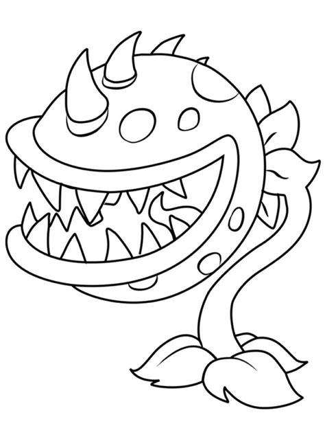 Dibujos De Plantas Vs Zombies 2 Para Pintar Gratis Dibujos Para Pintar