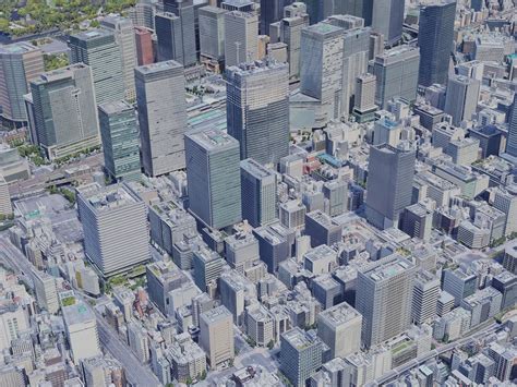 Tokyo City Japan 3d Model 2021 3d Cad Browser