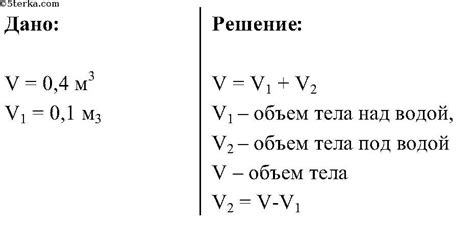 Задание № 103 Тело объемом 0 4м3 плавает на поверхности воды Чему